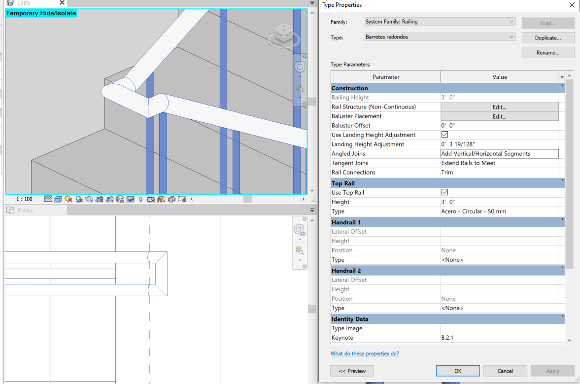 railing in stairs - Autodesk Community