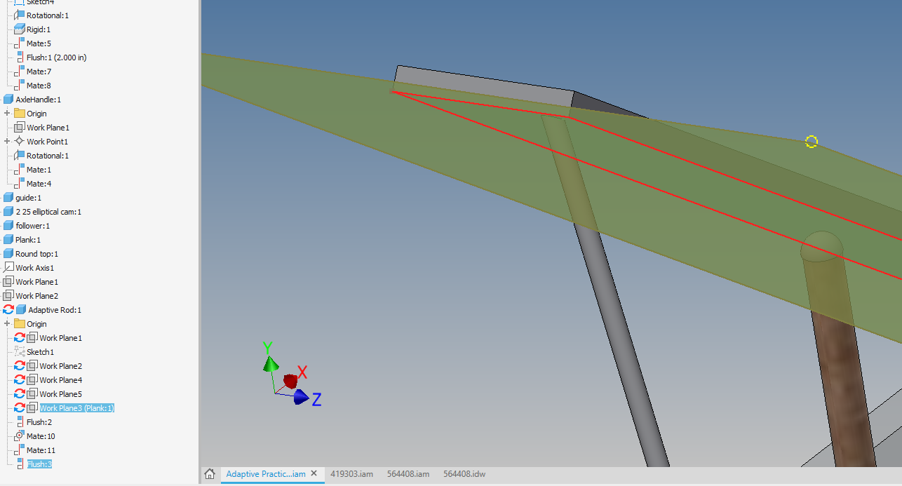 Solved: Adaptive Rod in Moving Assembly not Changing - Autodesk Community