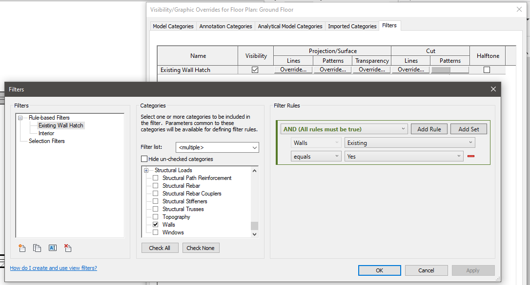 Solved: Existing Walls Shaded - Autodesk Community