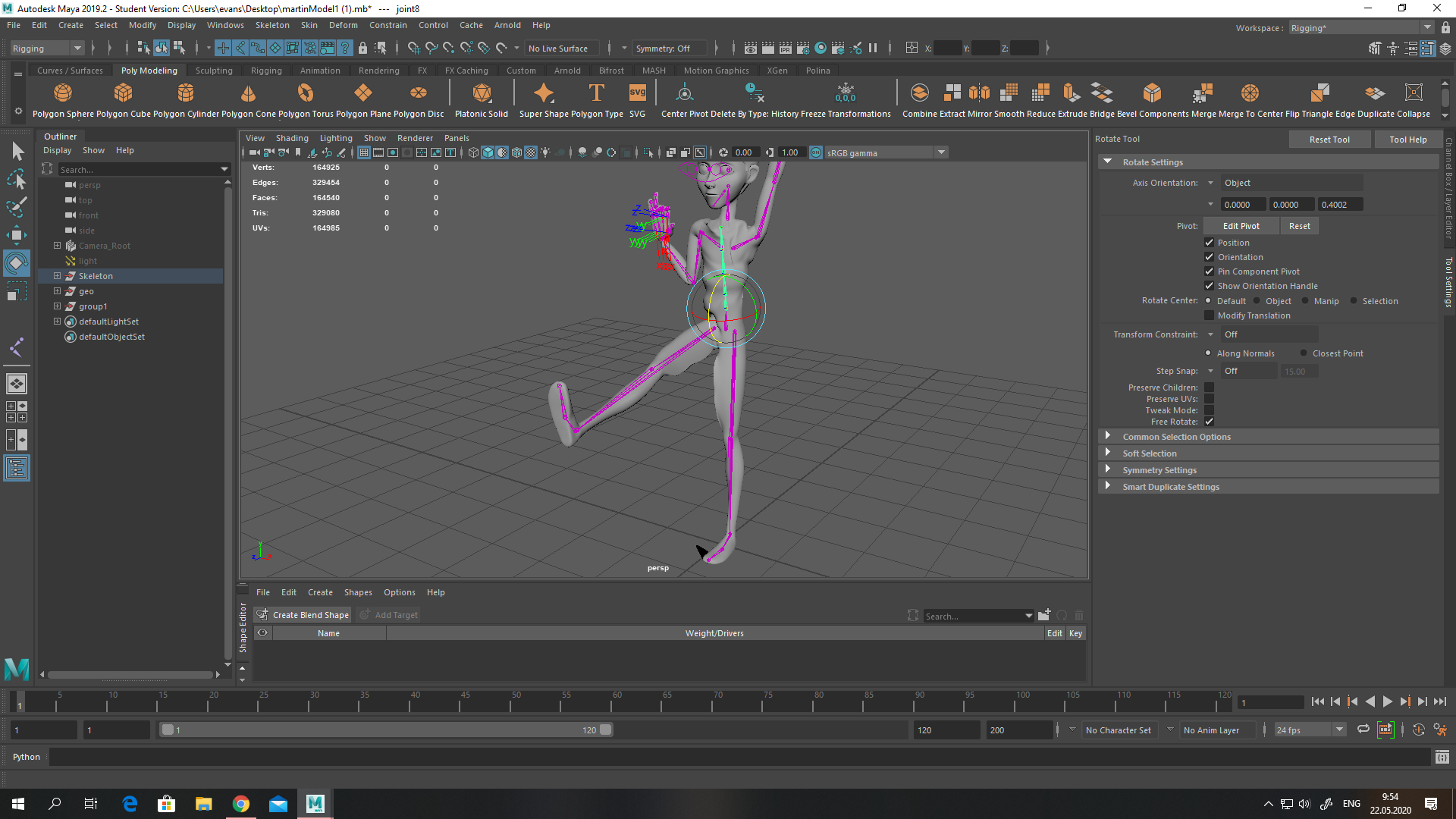 Maya model deformation - Autodesk Community