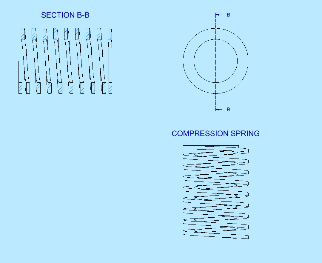 Solved: Drawing wont generate correctly for Spring - Autodesk Community