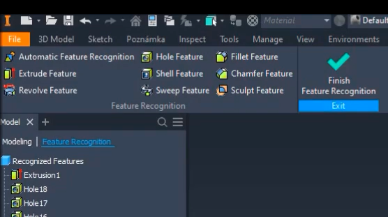 Feature Recognition in Inventor - Autodesk Community
