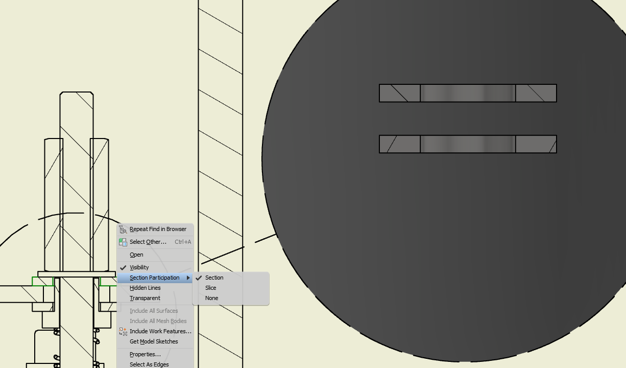 Solved: Sectioning washer in drawing - Autodesk Community
