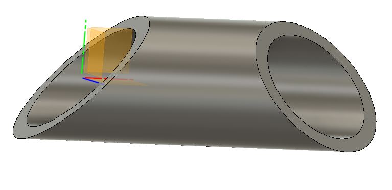 How add drawing dimensions for a skew-ended pipe? - Autodesk Community