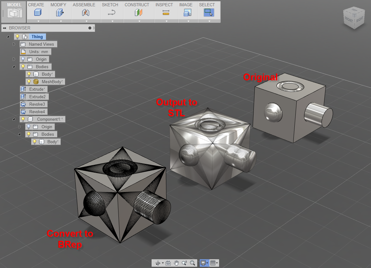 Solids from STL? - Autodesk Community