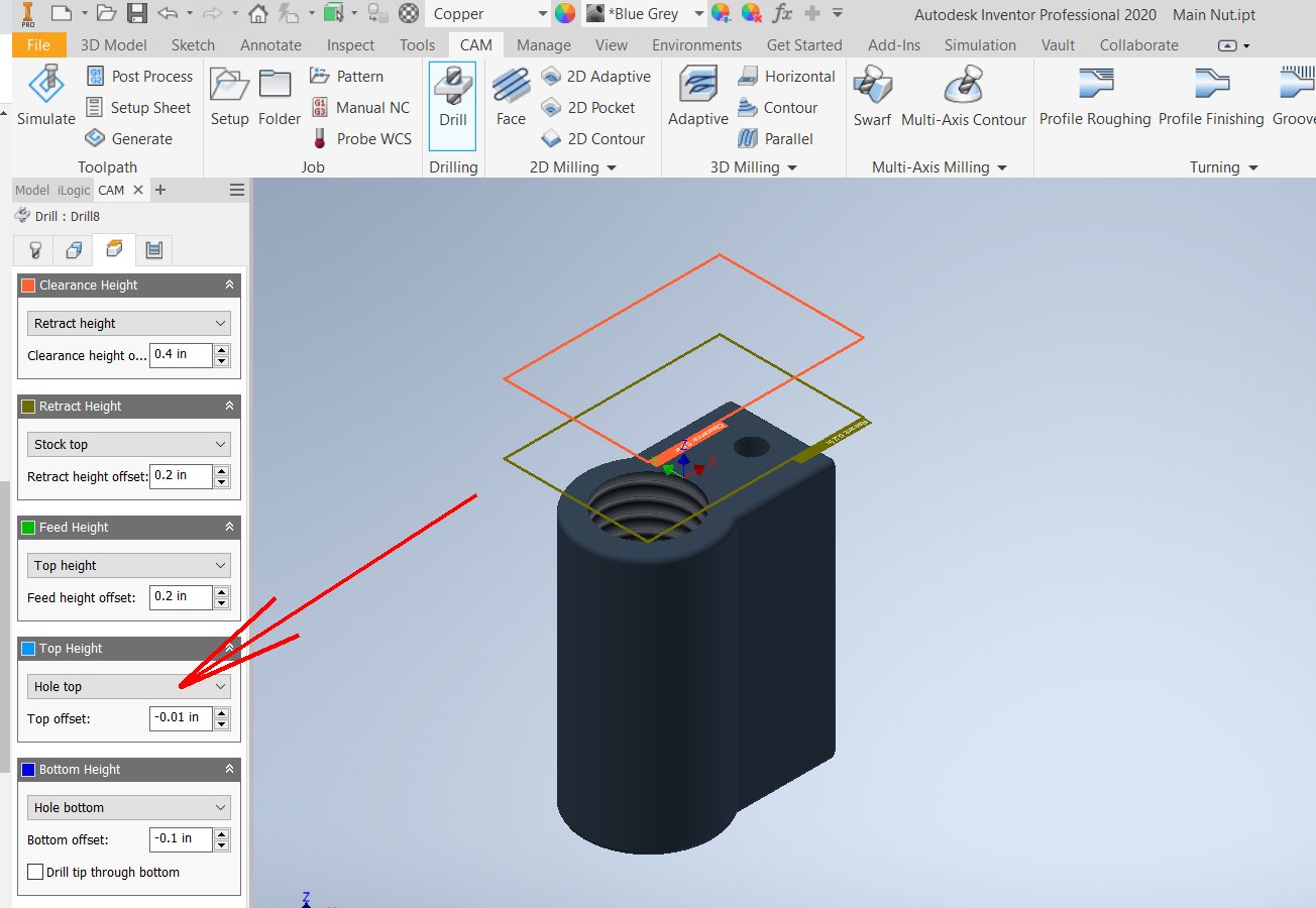 Inventor CAM 2020 - Is there a way to save reference for heights as a ...
