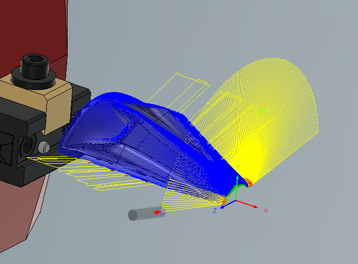 Solved: Machining inside of curved surface normal to surface - Autodesk ...