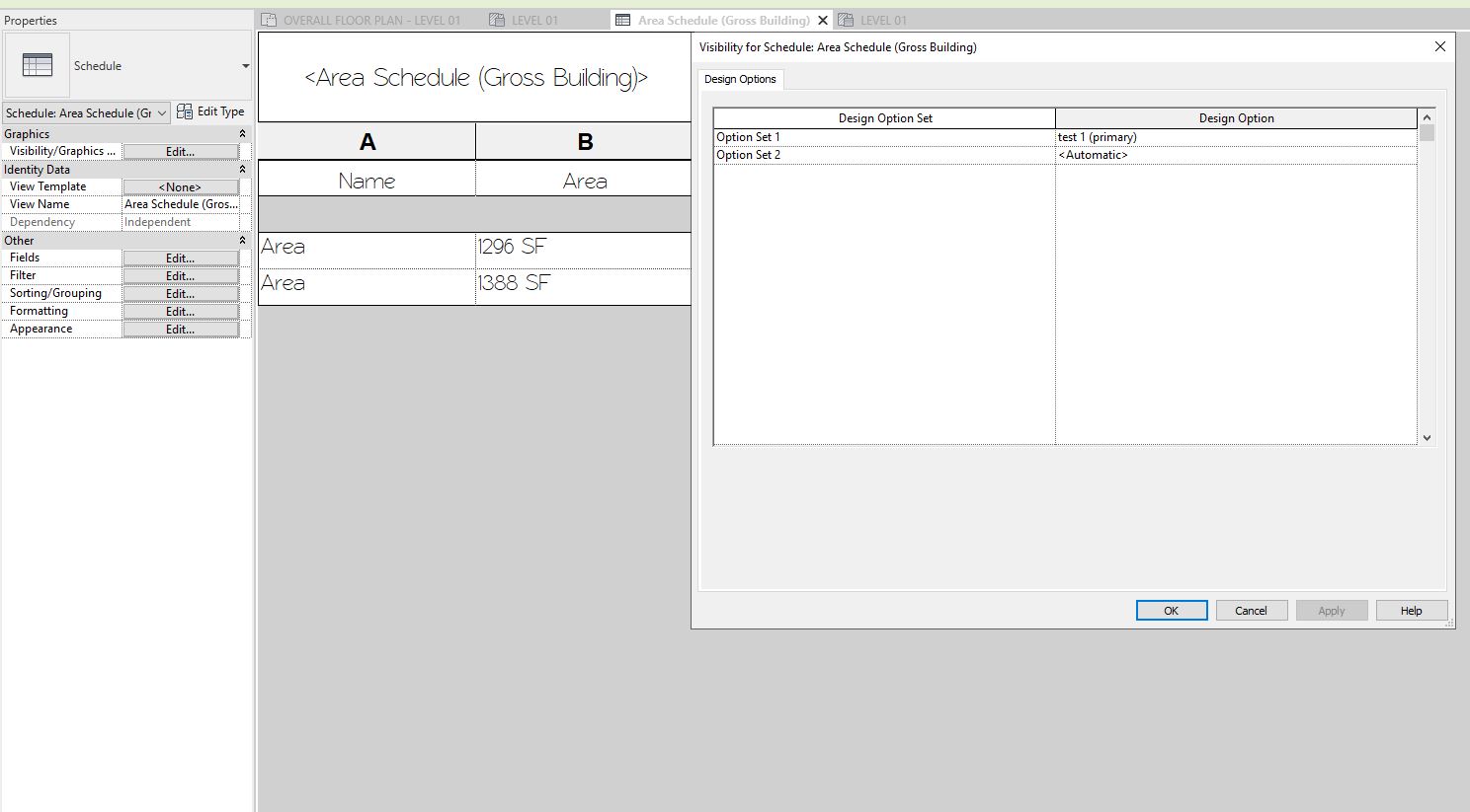 Solved: Area Calculations - Design Options - Autodesk Community