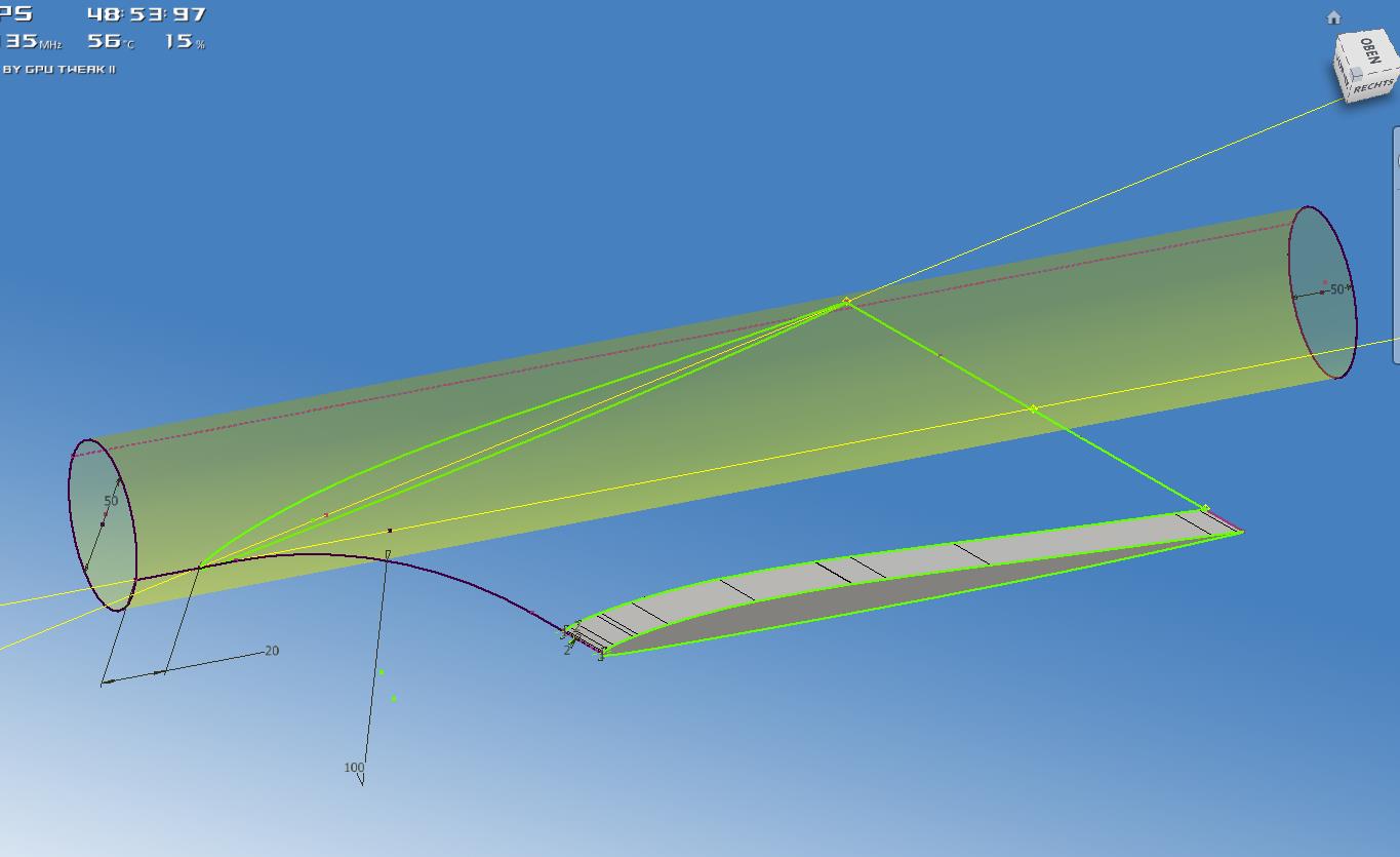 Lofting an Aerofoil Perpendicular to a Fuselage Tube - Autodesk Community