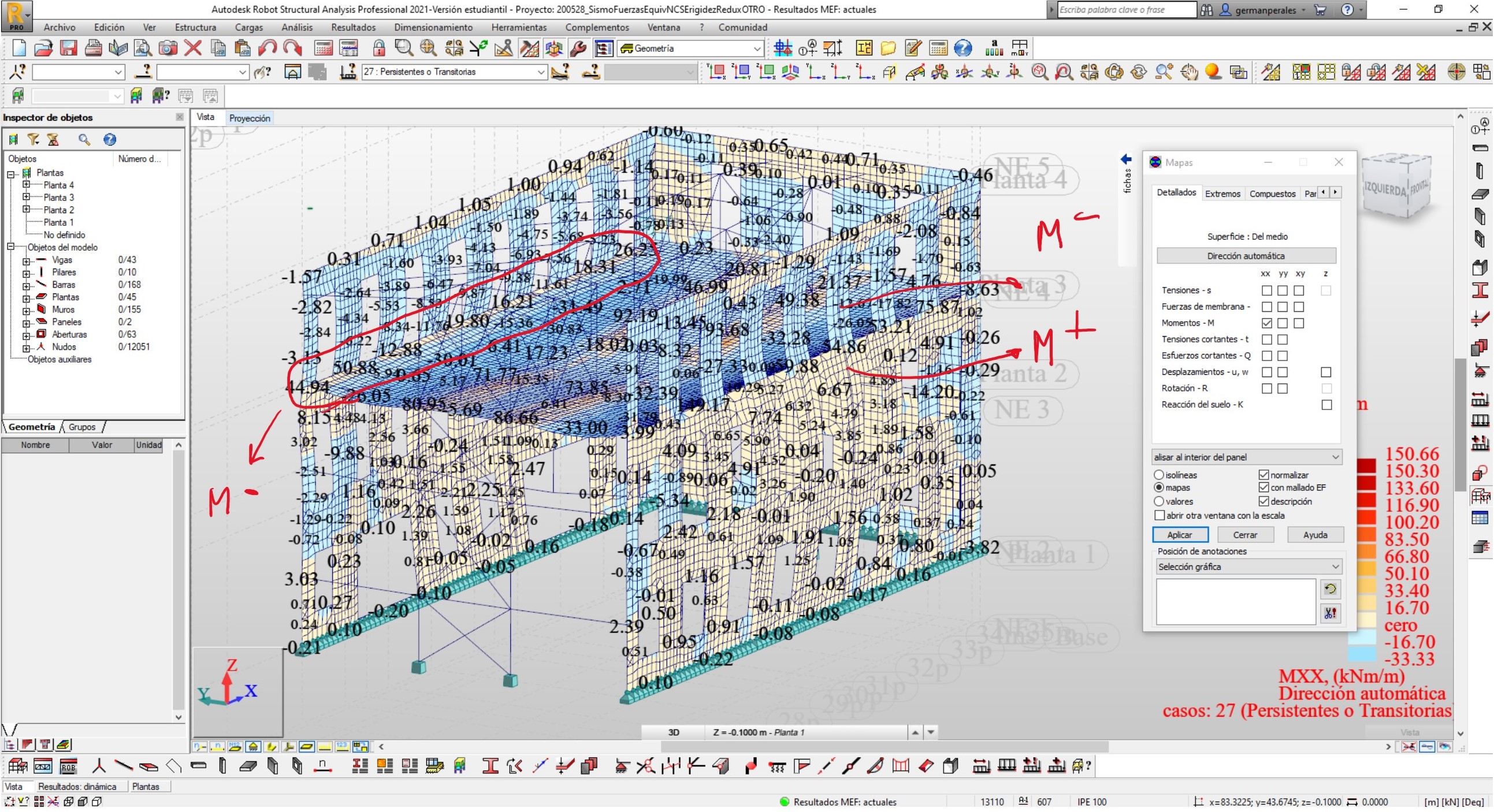 Masonry Walls: linear releases in intersections with shells & stiffness matrix - Autodesk Community
