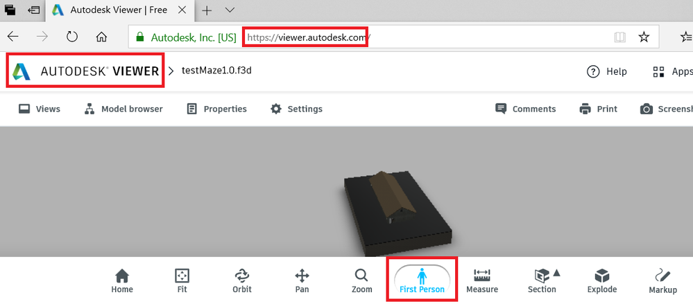 Solved: Is there any way to view a model like a first person view ...