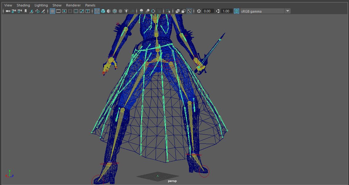 Convert deformer mesh(nCloth, vertex animation ...) to joint skinning ...