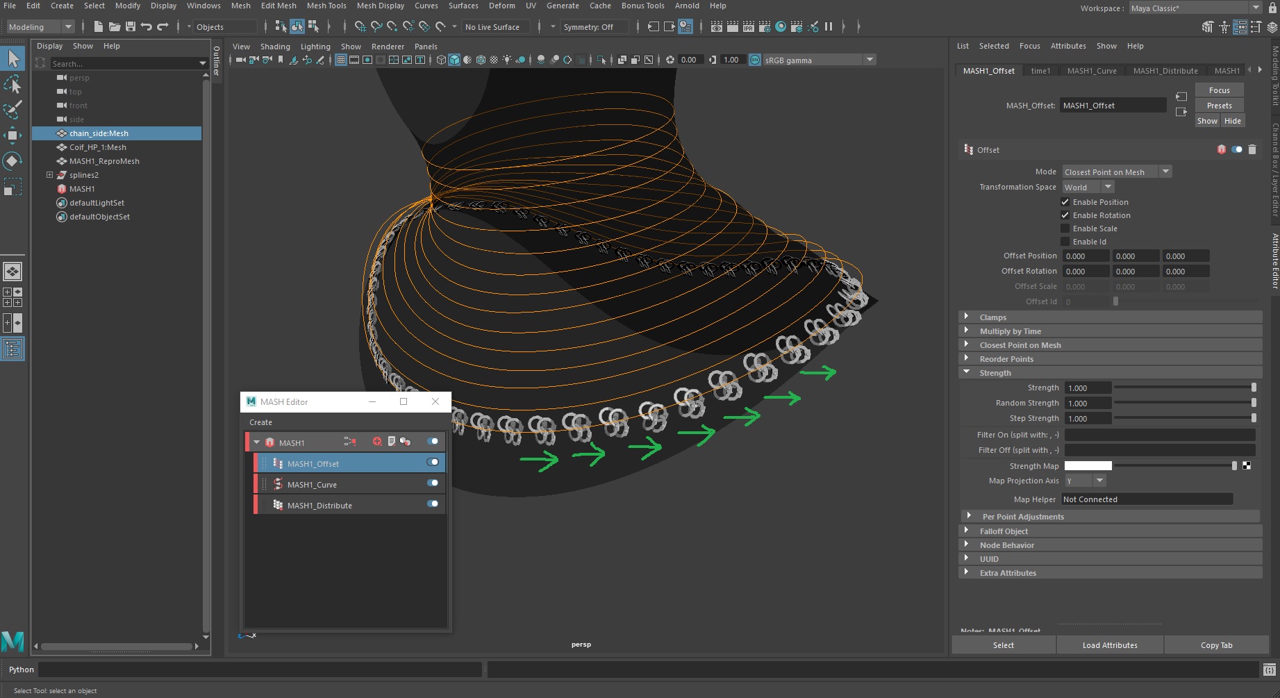 MASH - Swap rotation between nodes - Autodesk Community