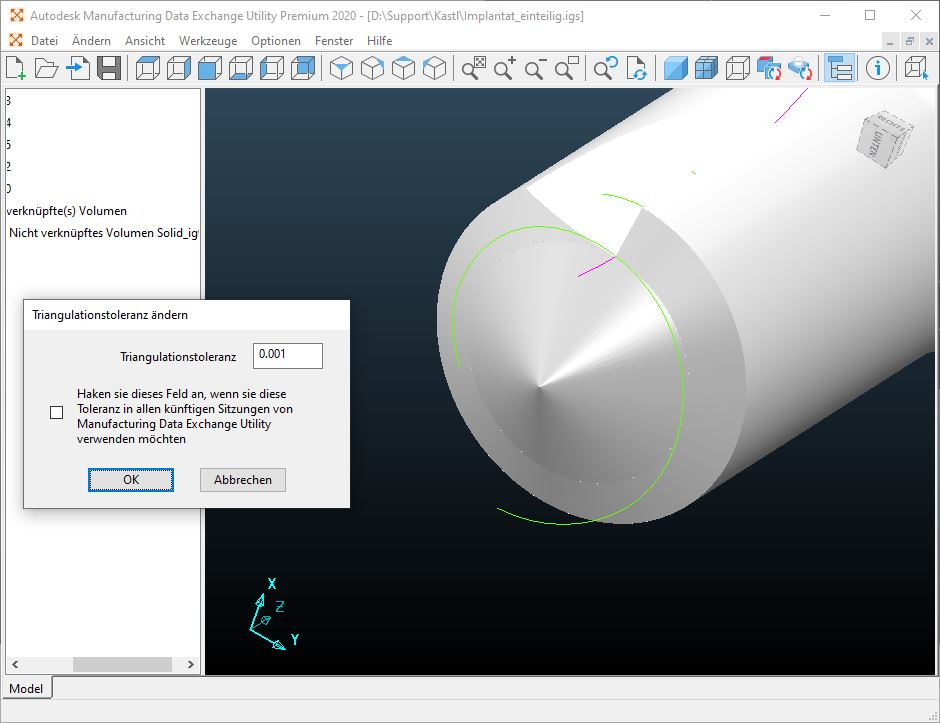 Solved: Powermill Surface triangle tolerance - Autodesk Community