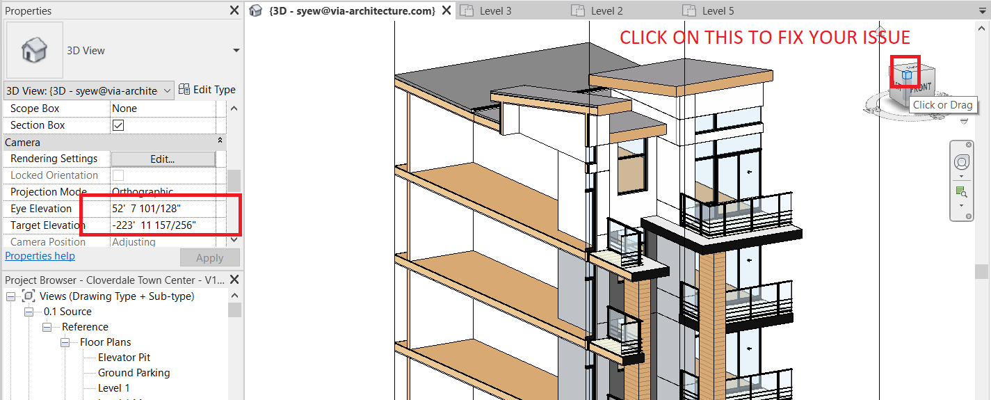 Solved: Walls and roof showing walls behind as if a transparency is set - Autodesk Community