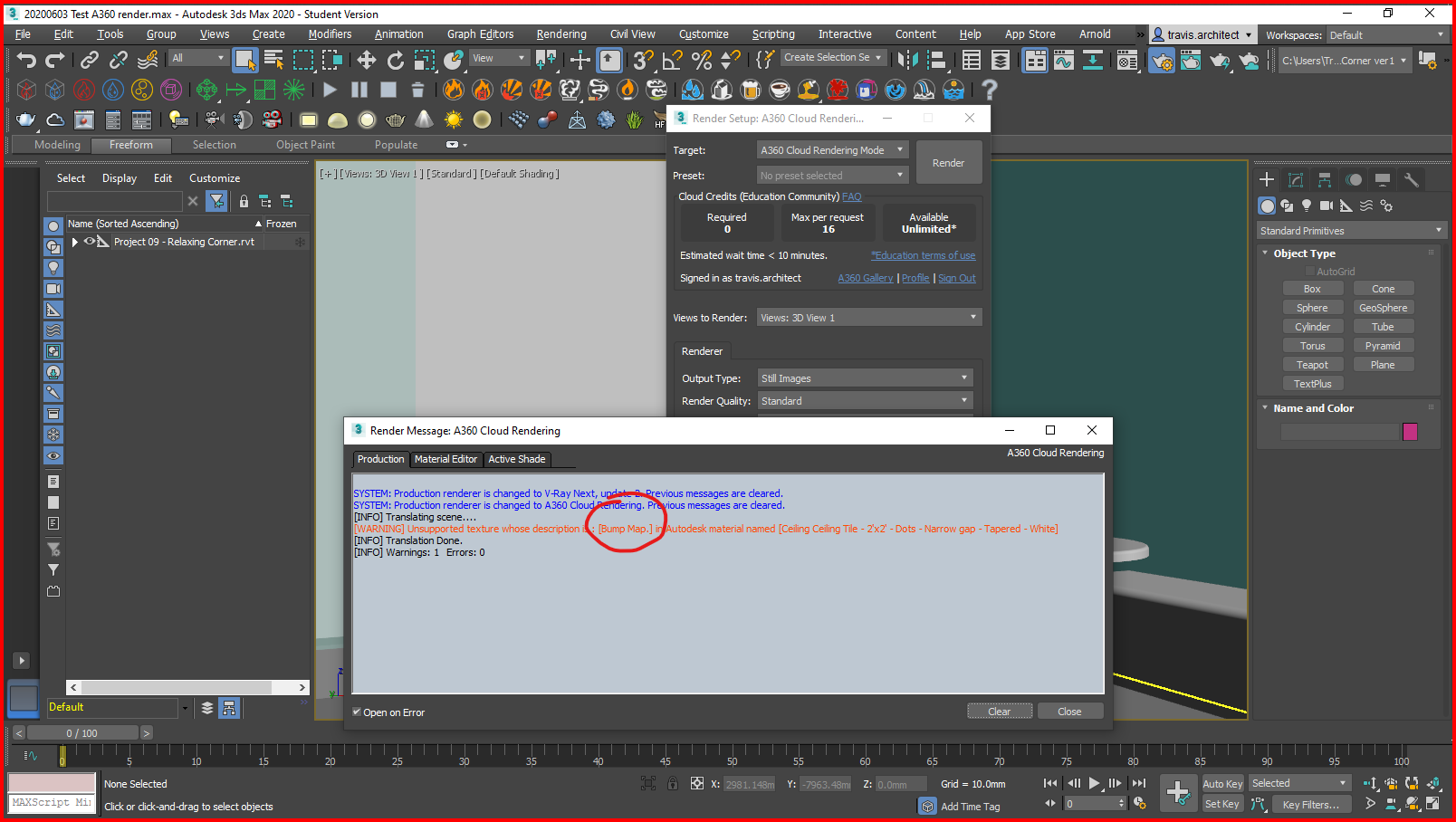 How to fix Unsupport Material - A360 Cloud Rendering? - Autodesk Community