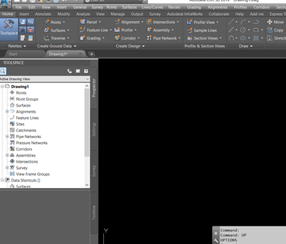 Toolspace Background Color - Autodesk Community