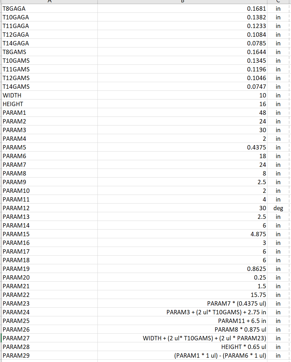 Solved: Excel Parameter Table Issue with Certain Spreadsheet Names - Autodesk Community