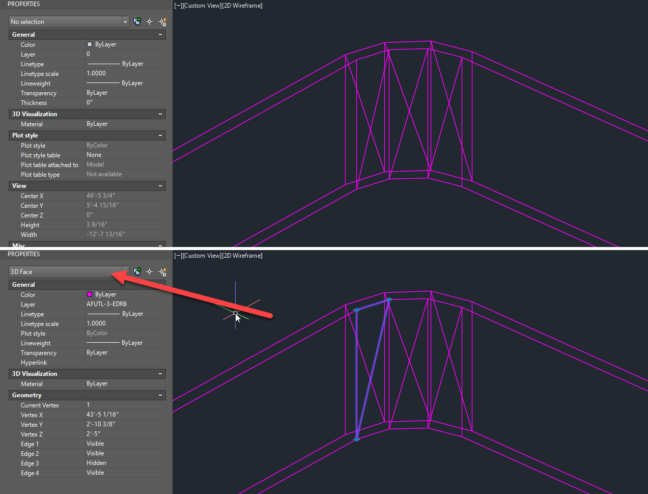 Solved: Polyface Mesh showing white when Layer is a different color - Autodesk Community