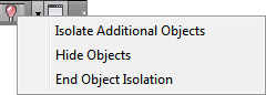 Solved: How to isolate/hide objects like command _isolateobjects? - Autodesk Community