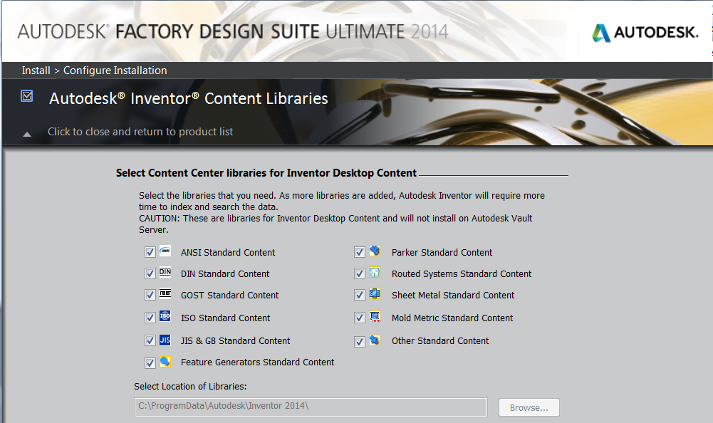 CONTENT LIBRARY - Autodesk Community