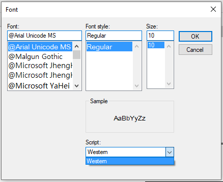 Solved: Fonts that begin with '@' - Autodesk Community