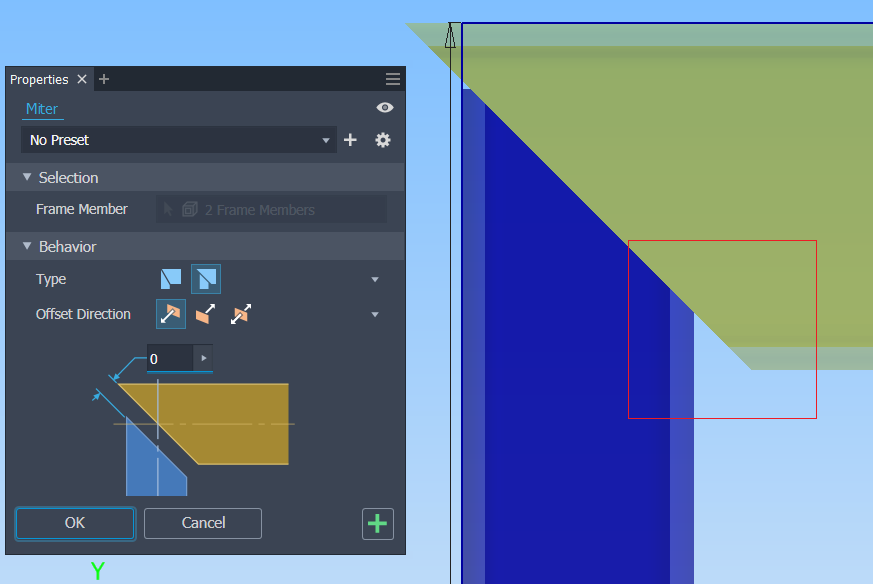 Frame generator problem miter - Autodesk Community
