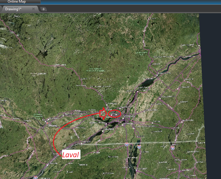 Bing map insertion point ? - Autodesk Community