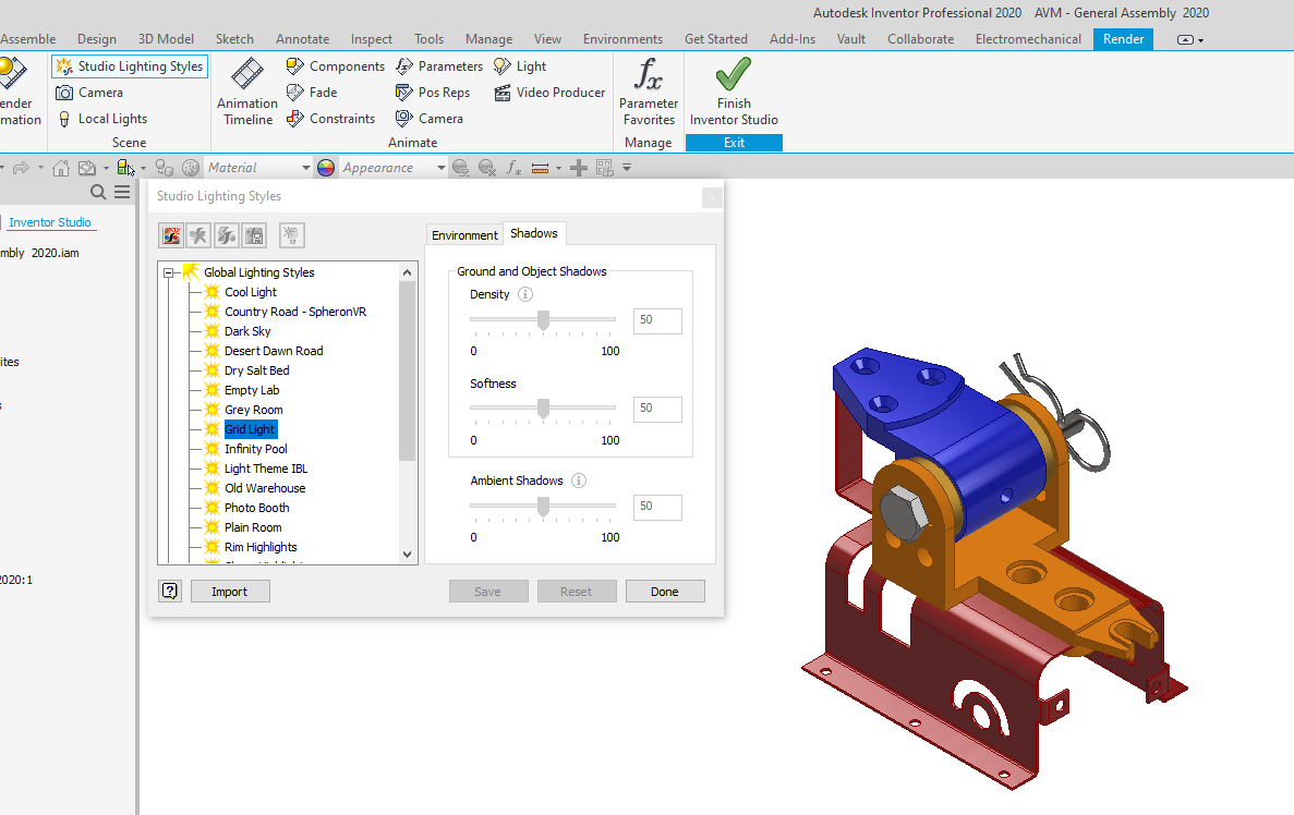 How to remove the shadow cast by a local light in rendering? - Autodesk ...