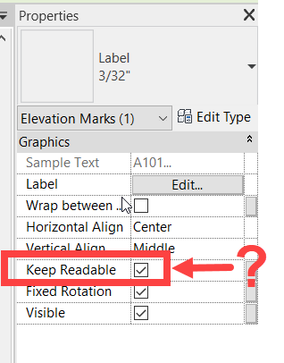 Solved: Elevation text rotation is wrong - Autodesk Community