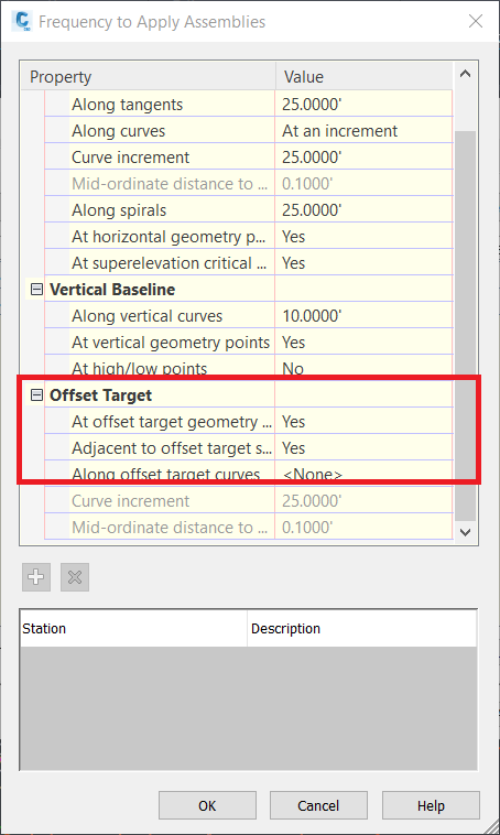 Subassembly Width offset does not follow Objective in perpendicular transitions - Autodesk Community