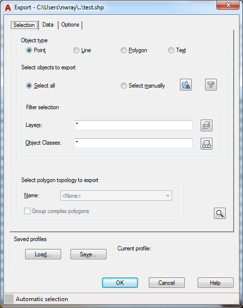 Export as Shapefile - Autodesk Community