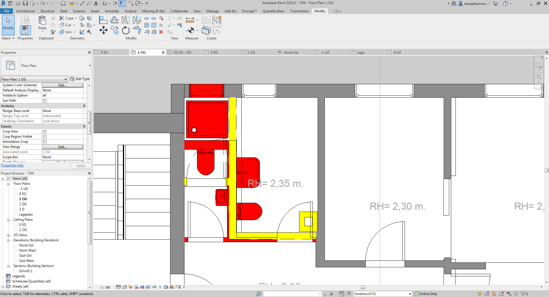 visibility order according to phasing within one view - Autodesk Community