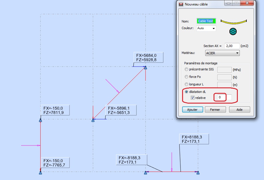 Cables transferring compression forces - Autodesk Community