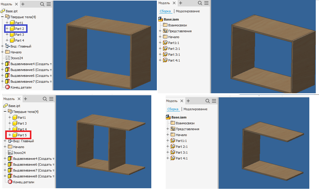 Multi-Body part to assembly issue with parametric referenced model ...