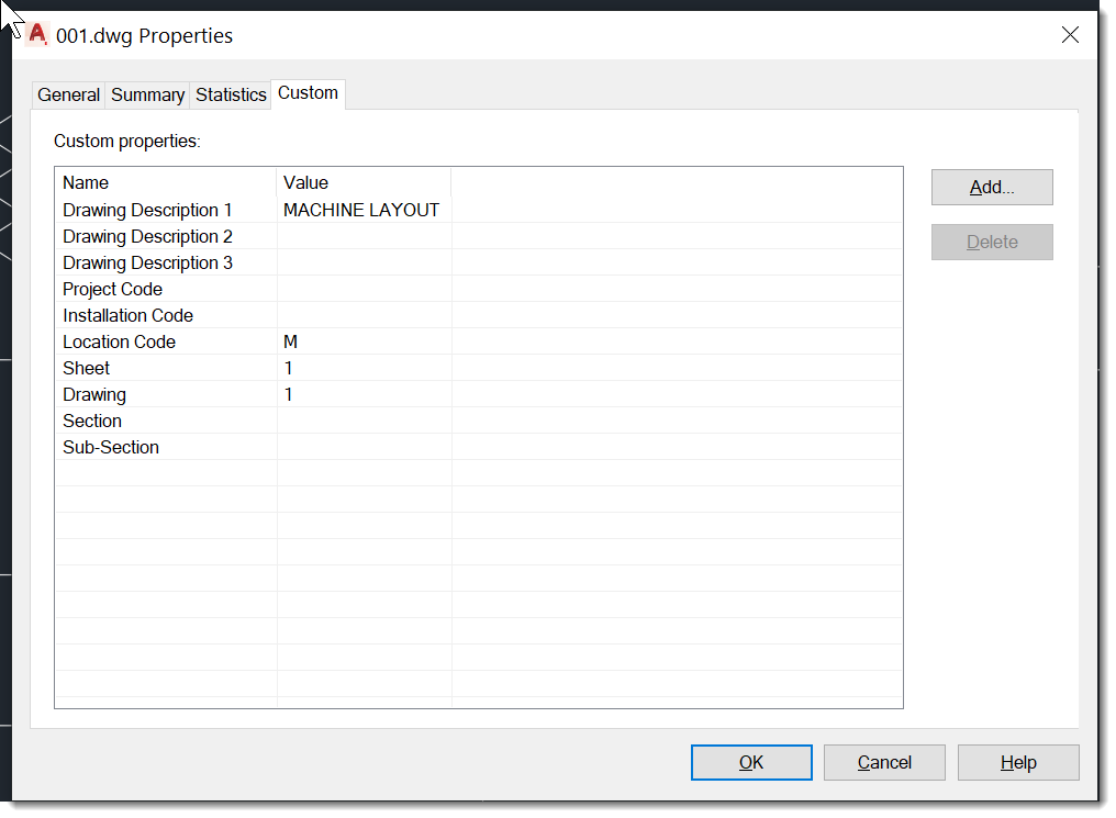 Solved: Reference Project Descriptions within project drawings ...