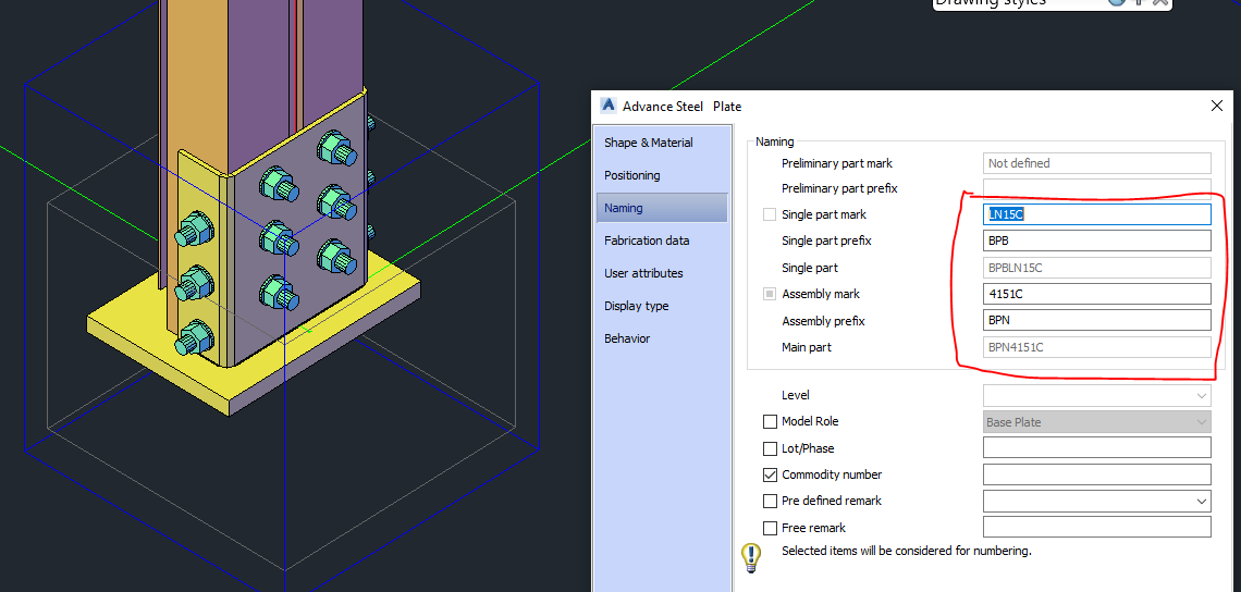 Solved: Custom Connection Part Mark - Autodesk Community