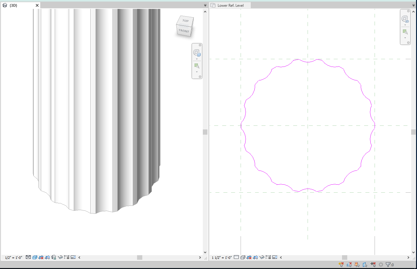 Void extrusion in a column - Autodesk Community