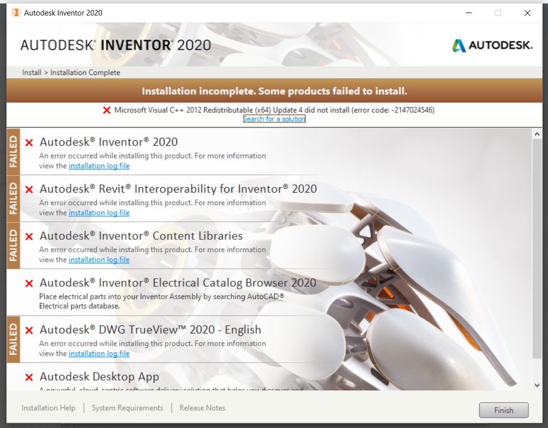 Çözüldü: İnventor 2020 kurulum sorunu - Autodesk Community