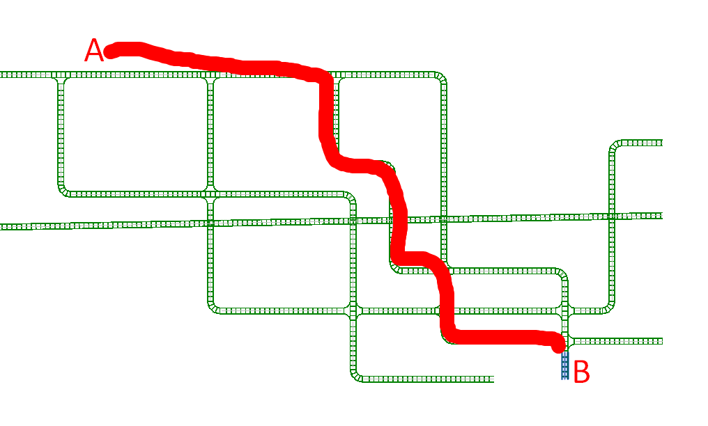 Solved: How to select path element shortest from A to B - Autodesk ...