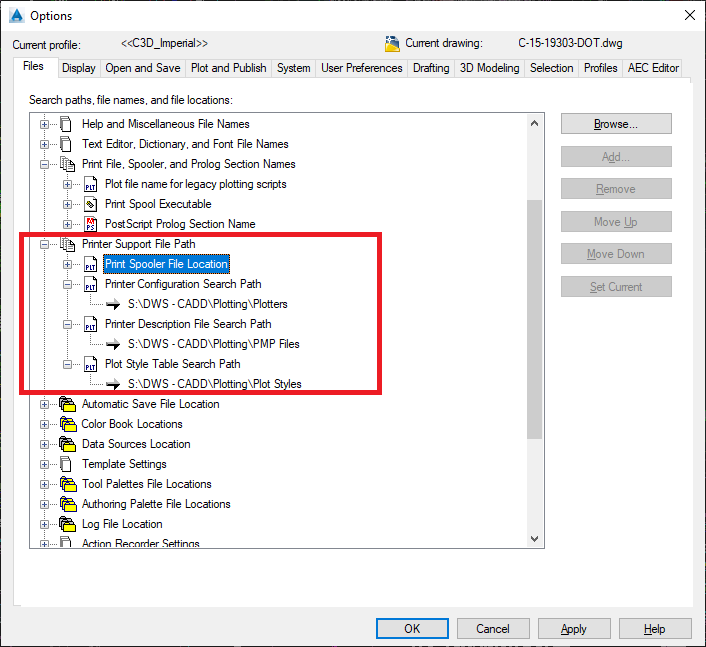 plotting setup - Autodesk Community
