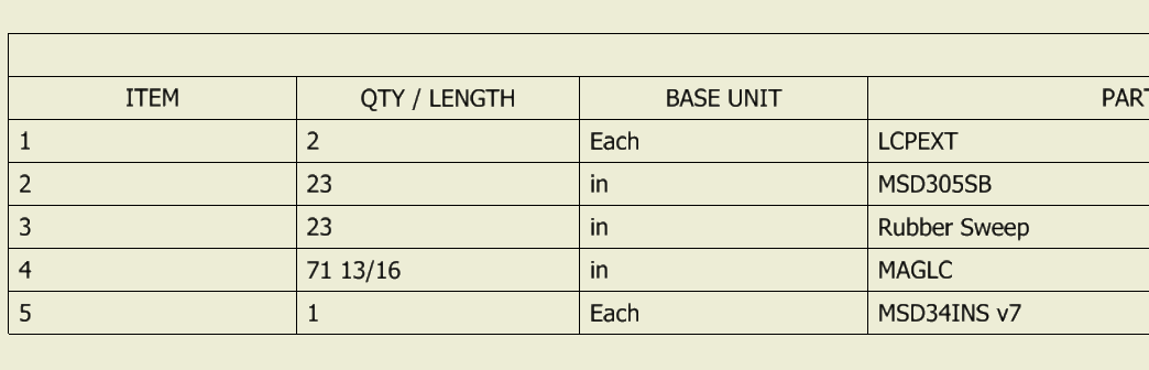 Solved: Parts List QTY Question - Autodesk Community