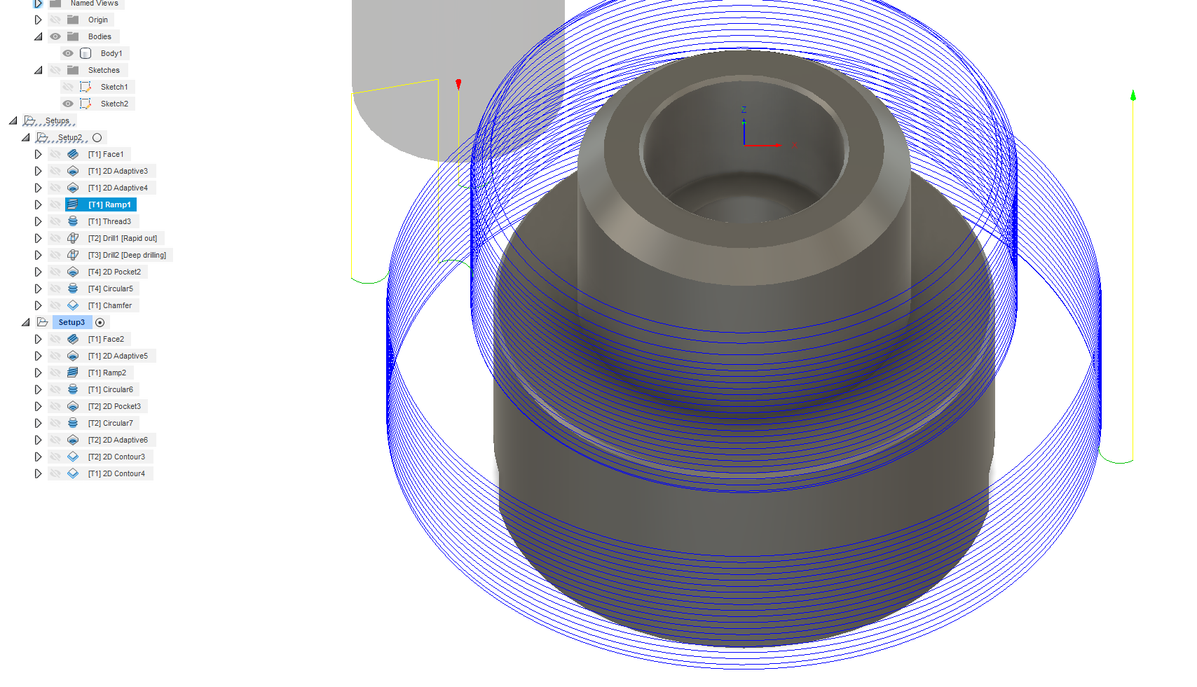 Solved: How to remove these un-wanted ramp tool paths? - Autodesk Community