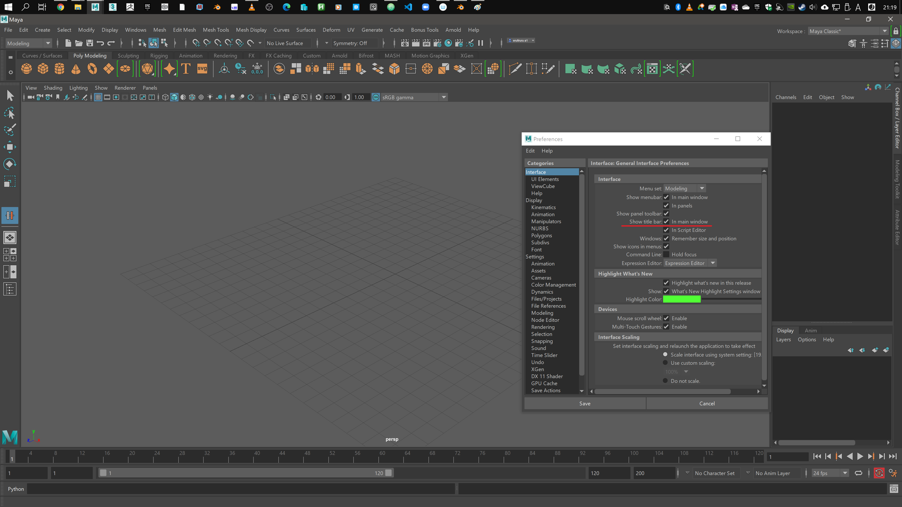 Solved: How to full screen maya window (toggle window) in maya ...