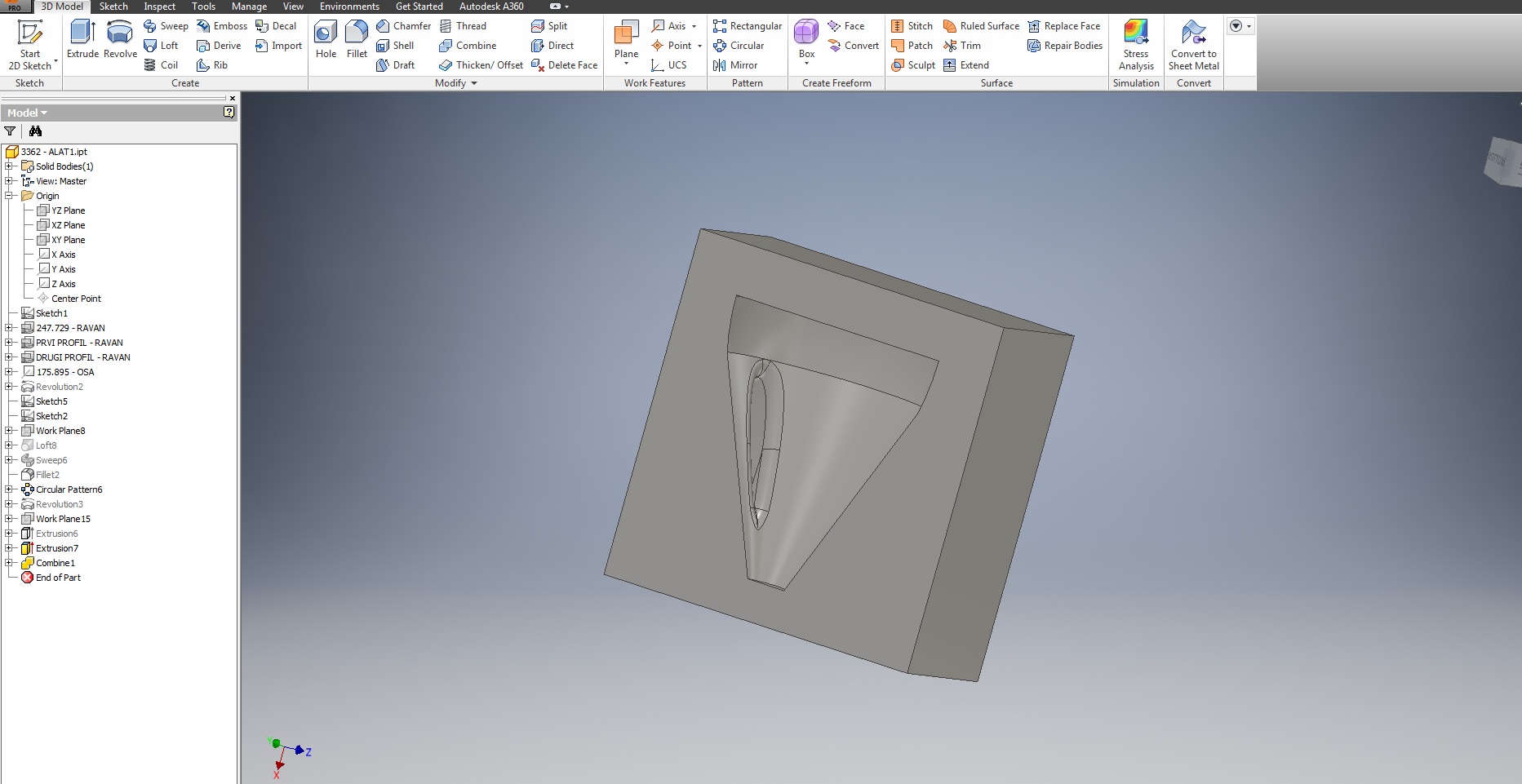 Two piece mold from part? - Autodesk Community