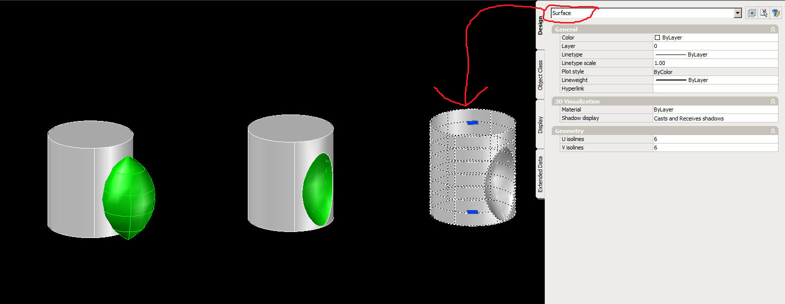I'm having trouble with the SURFTRIM command using two Revolved 3D objects - Autodesk Community