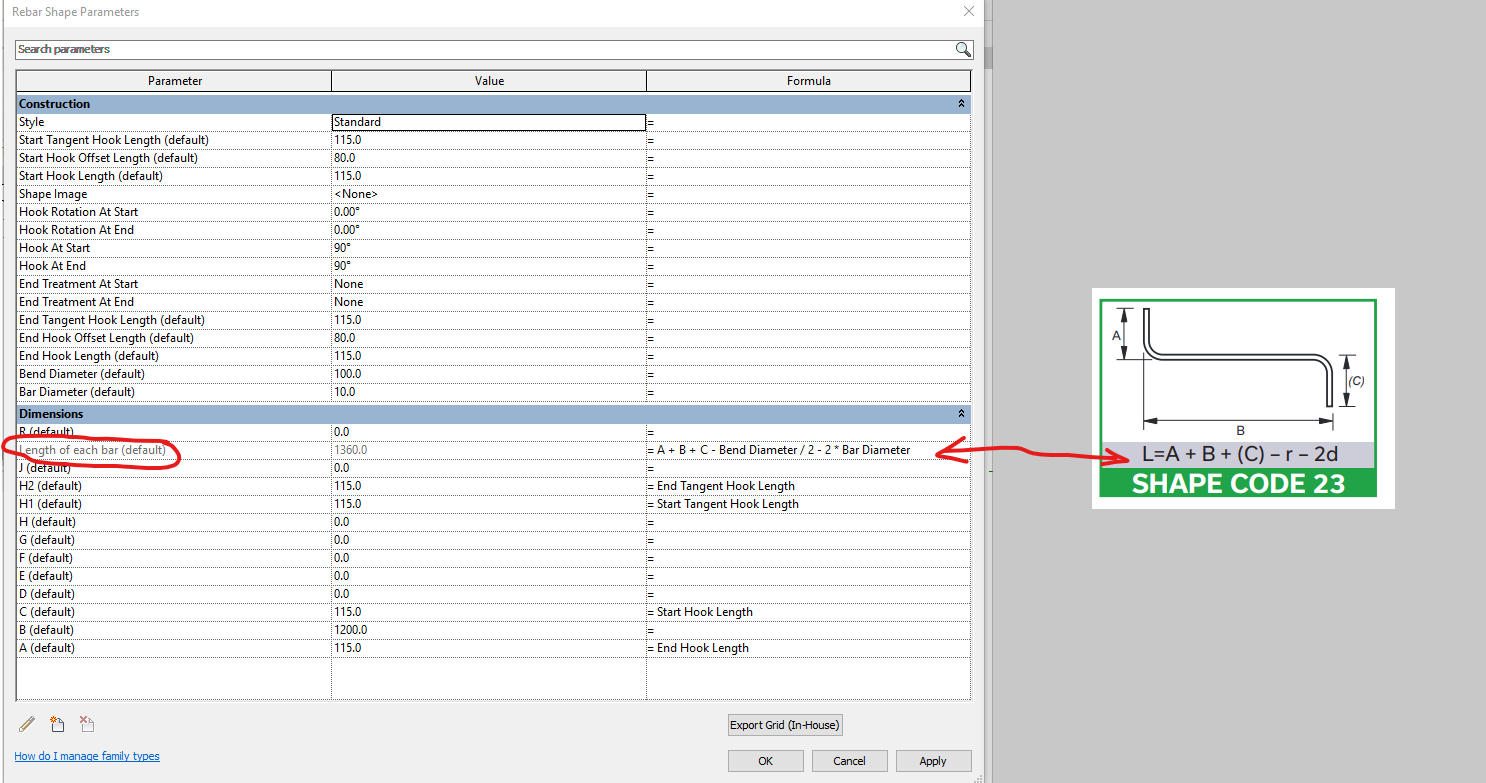 Solved: Schedule rebar length - Autodesk Community