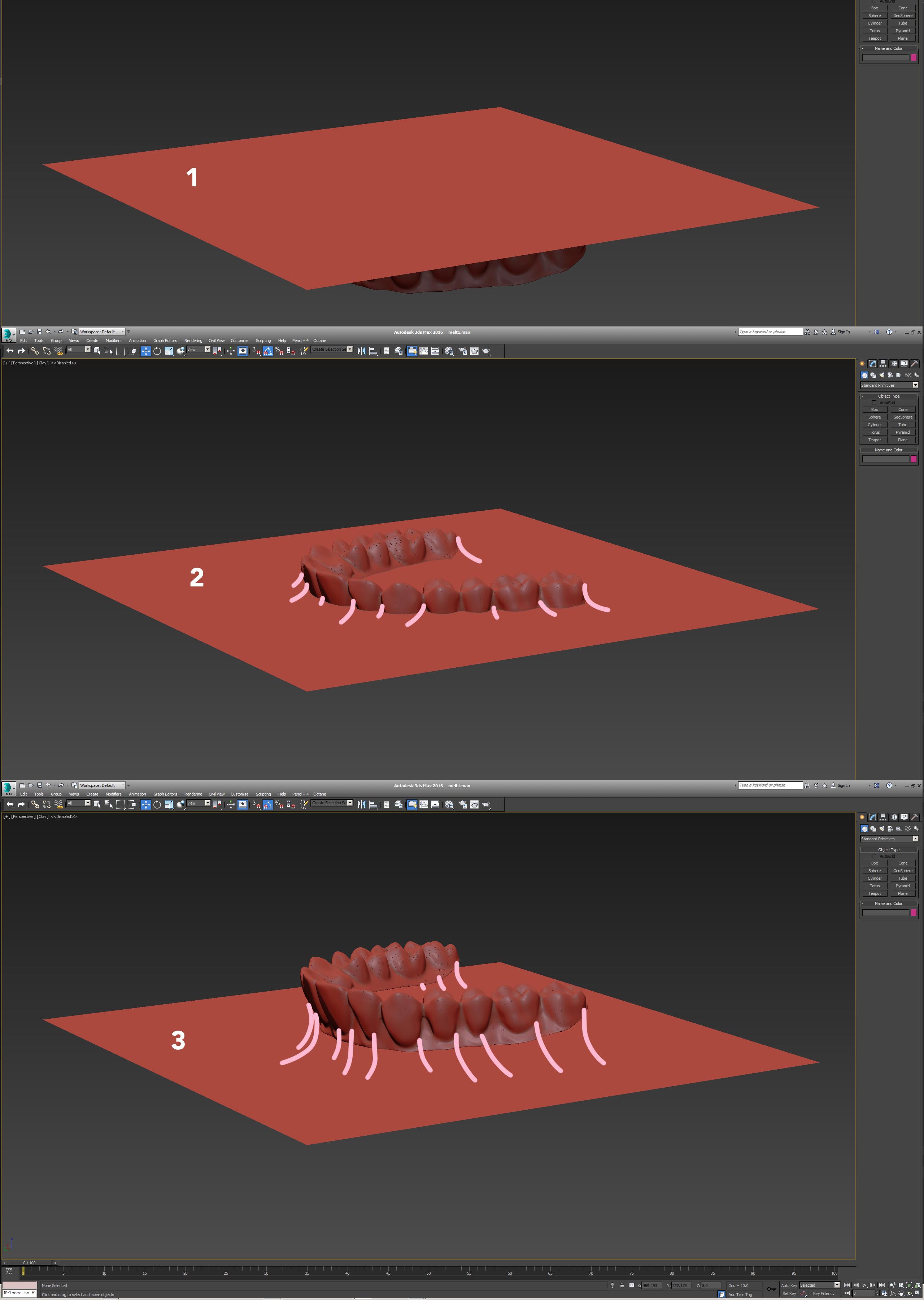 Melting Plastic Simulation with Sticky Properties? - Autodesk Community