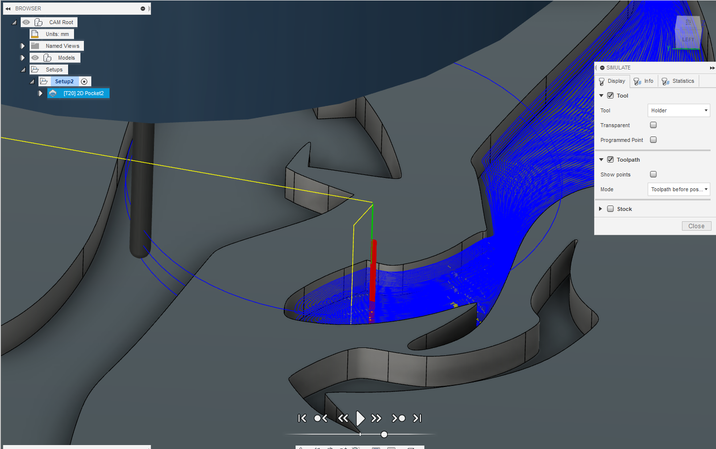 Solved: Running the Playback/Simulate for Pocketing - Page 2 - Autodesk Community