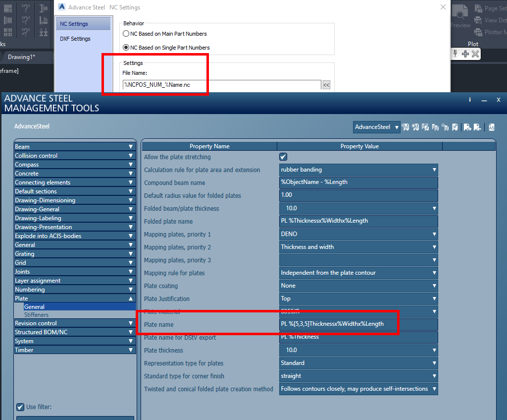 NC file naming plate thickness as Imperial - Autodesk Community